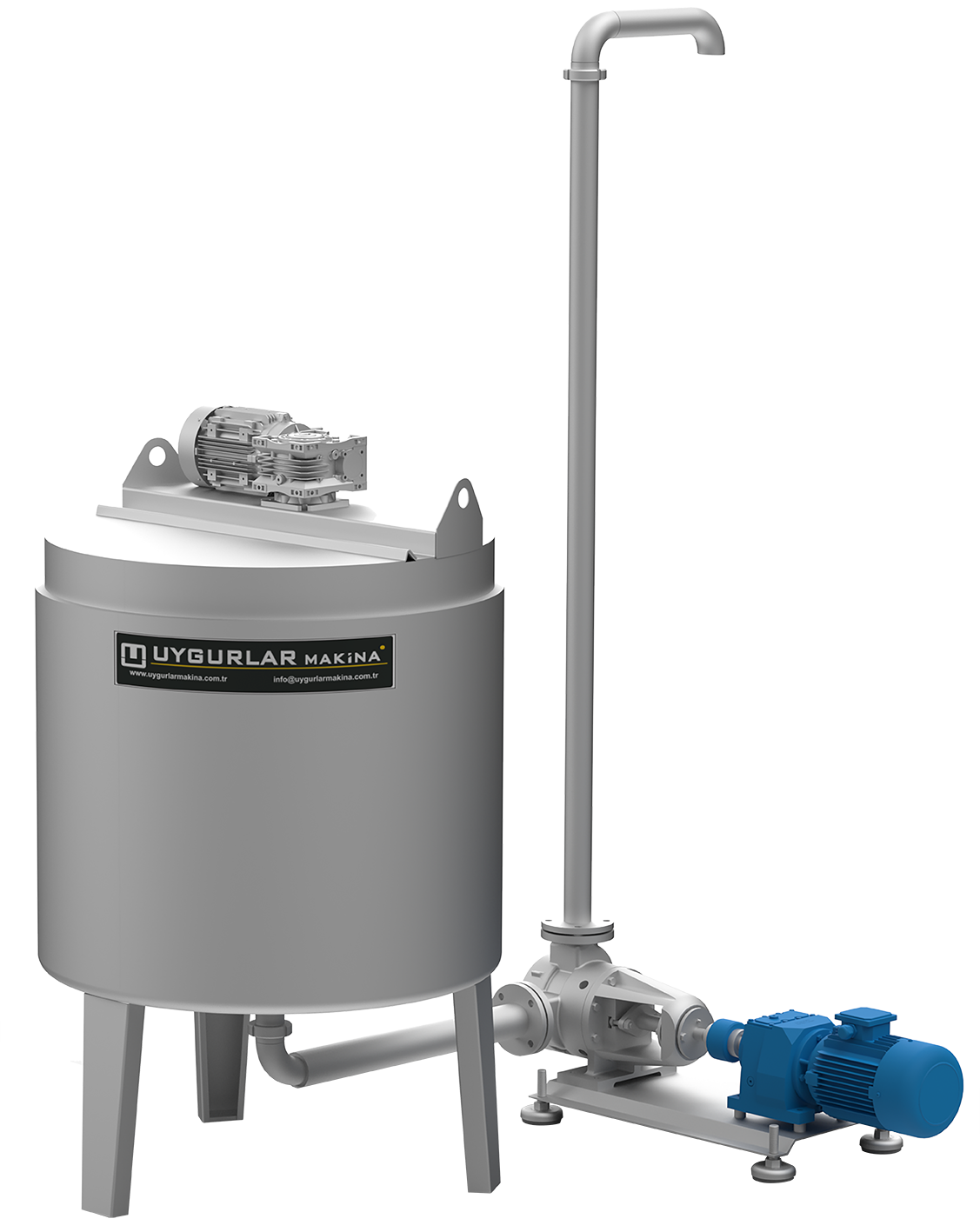 Caramel cooking tank | UYGURLAR MAKINA FOOD AND PACKAGING MACHINES