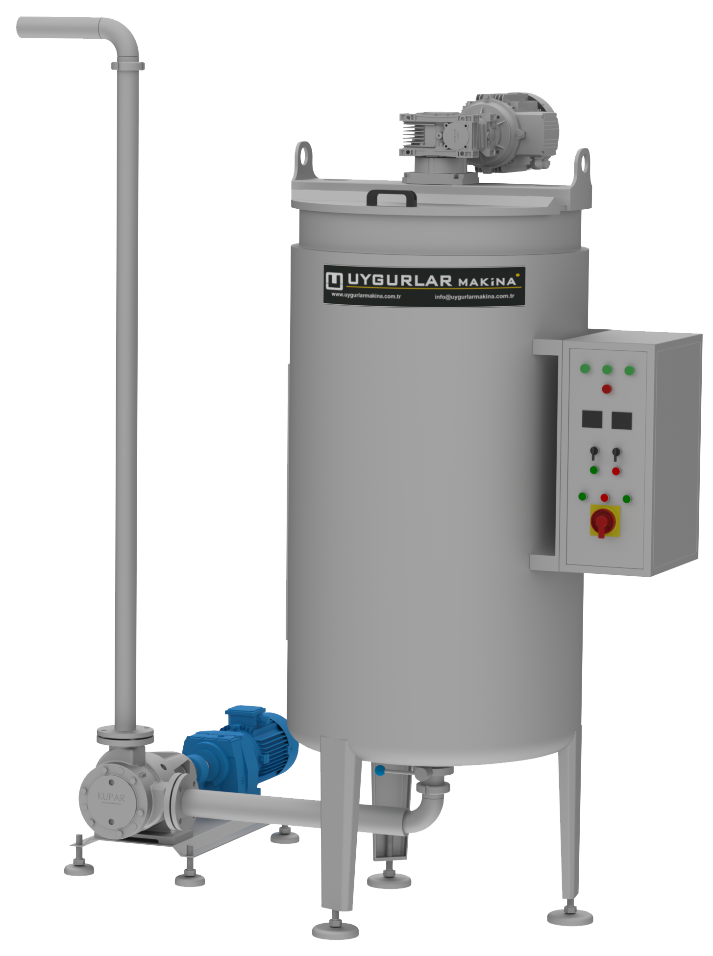 Syrup Stock Tank | UYGURLAR MAKINA FOOD AND PACKAGING MACHINES